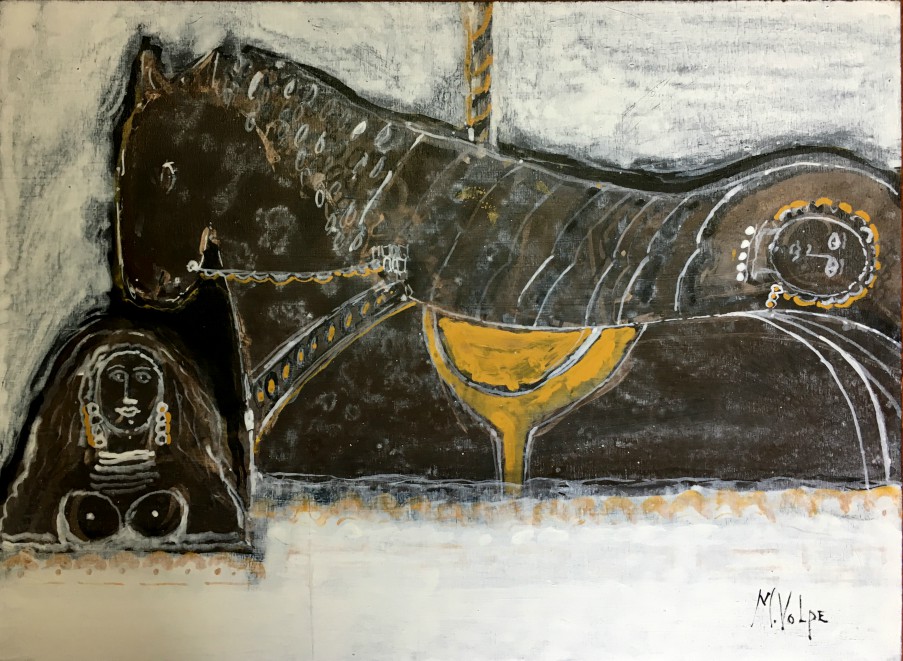 Latina, Antonio Veneziani inaugura la mostra di Michele Volpe ...